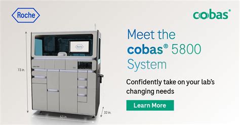 Cobas® 5800 System Roche Diagnostics Usa