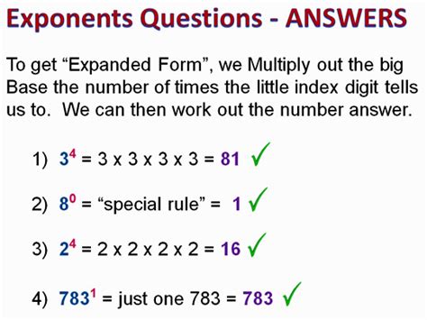 Basic Exponents And Indices Passys World Of Mathematics