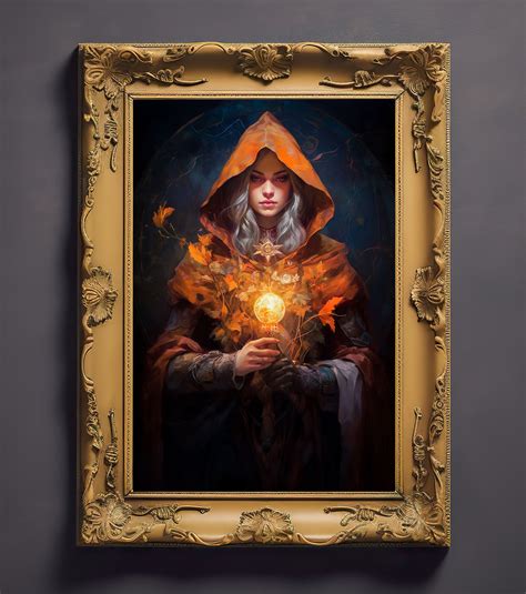 Sorcerer Art Fantasy Art Mythical Art Magical Art Digital Download