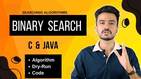 Binary Search In C And Java Recursion Non Recursion Algorithm