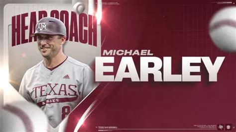 Michael Earley Baseball Coach Texas Aandm Athletics