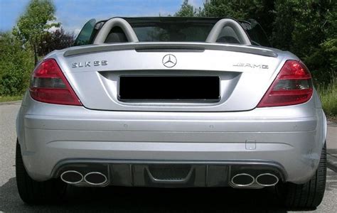 R171 Slk Rs Rear Diffuser For Slk55 And Amg Styled Models