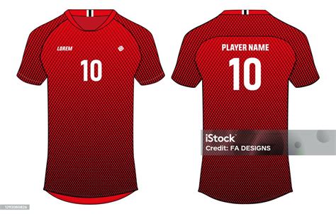 스포츠 티셔츠 저지 디자인 벡터 템플릿 축구 크리켓 축구 배구 럭비를위한 전면 및 후면 보기스포츠 저지 컨셉 2016 터키 축구