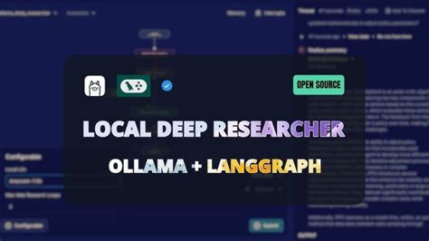 Running Local Deep Researcher With Ollama On Ubuntu
