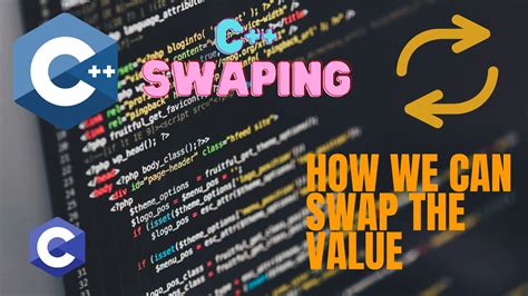 Swap Two Number Using C Swaping Number In Cmh Coding Youtube