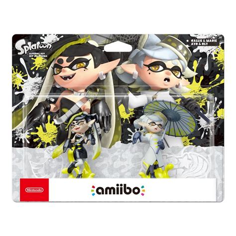 Amiibo Splatoon Callie Marie Alterna Pack Set Pressstart Pt