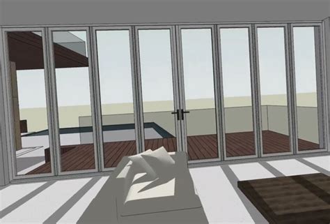 sketchup folding doors with dynamic components nanawall