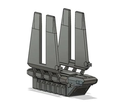 Zeta Class Shuttle Work In Progress By Alexand3dp Download Free Stl