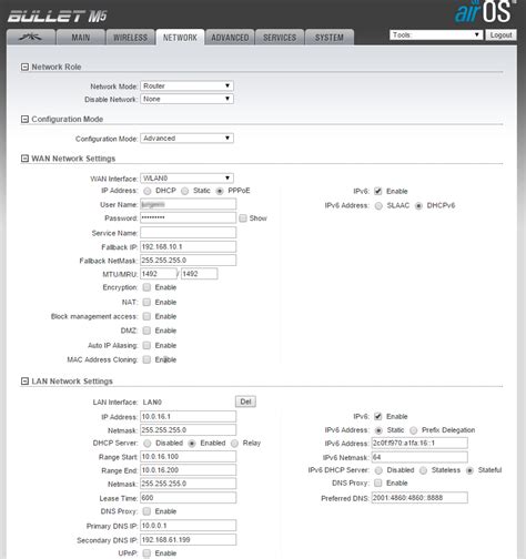 Multiple PPPoE Connections On Ubiquiti AirOS