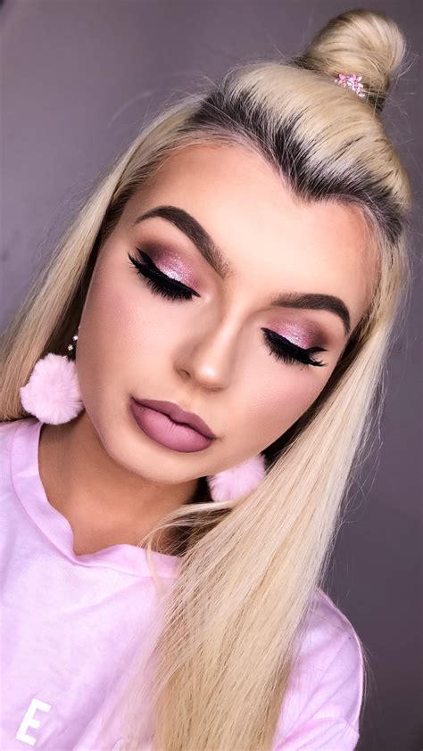 Mean Girls Glittery Pink Makeup Pink Makeup Makeup Beauty Makeup