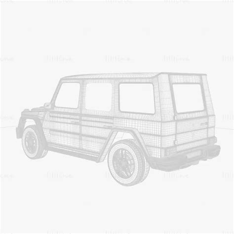 Mercedes G Class 3d Model