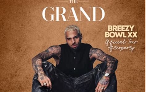 Chris Brown Boston Breezy Bowl Xx Official Afterparty At The Grand