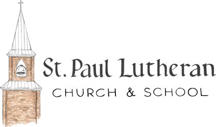 School Calendar St Paul Lutheran Church And School In Bonduel