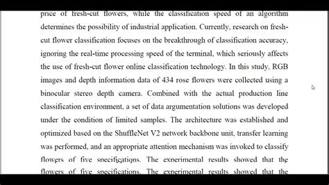A Lightweight Attention Based Convolutional Neural Networks For Fresh Cut Flower Classification