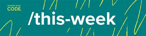 this week at wwcode nov 11