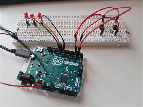 3 Led´s Mit 2 Taster Anfänger Benötigt Hilfe Ideen Deutsch