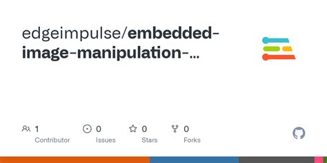 github edgeimpulse embedded image manipulation library