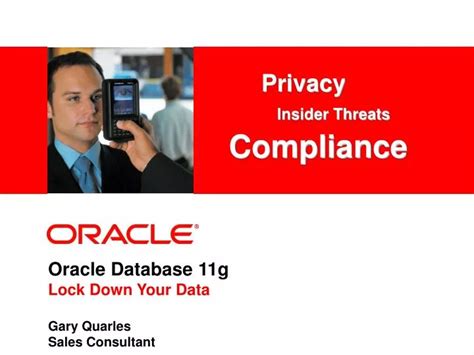 PPT Oracle Database 11g Lock Down Your Data PowerPoint Presentation