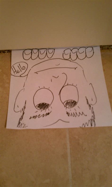Was Showering And Stepped Out To See This Peeking At Me Roommates R