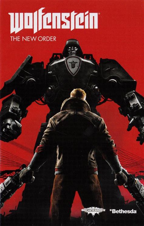 Wolfenstein The New Order Occupied Edition 2014 Box Cover Art