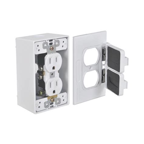 Hubbell Electrical Products Fcd35 W White Duplex Outlet Kit