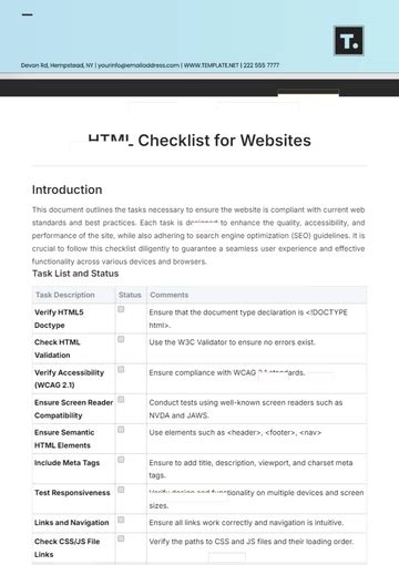 Free Motorcycle Service Checklist Template To Edit Online