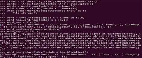 07 Spark Rdd编程 综合实例 英文词频统计 Youngrun 博客园