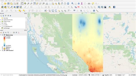 Idw Interpolation Using Qgis Cuosgwiki