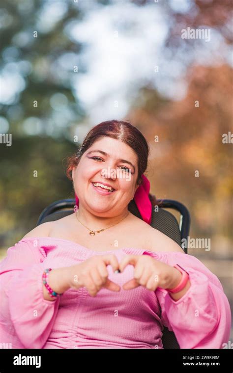 Inspireinclusion Heart Shape Love Valentine Gesture Young Woman With