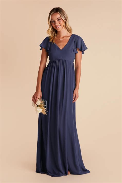 Slate Blue Bridesmaid Dresses Slate Blue Dresses Birdy Grey