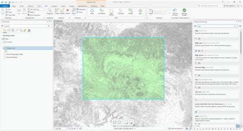 How To Clip Vector Layer Using Polygon In Arcgis Pro Gis Tutorial
