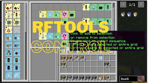 Rftools Control Mod 1 16 5 1 15 2 Automation Capabilities