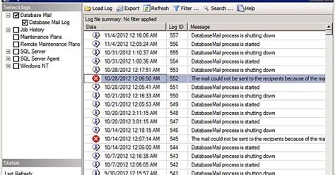 Sql Server Log Files