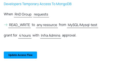 Temporary Access To Mysql Apono