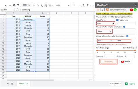 How To Make Comparison Chart Template