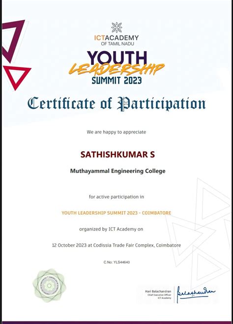 Sathishkumar S On Linkedin Youth