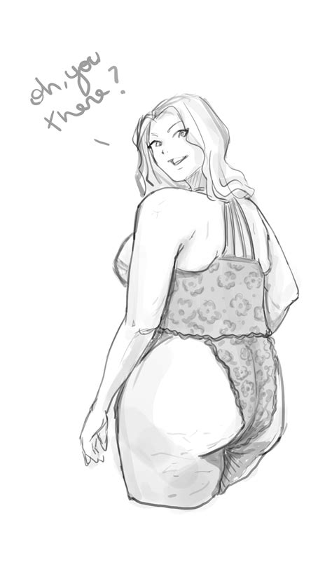 Rule 34 Ass Aunt Bodysuit Caught Chubby Curvy Fat Hotmom Lingerie