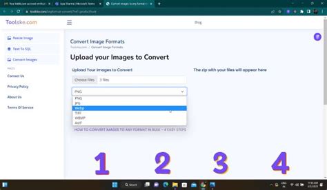 Bulk Image Converter Convert WebP To PNG GIF TIFF