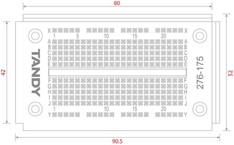 Tandy Small Solderless Breadboard