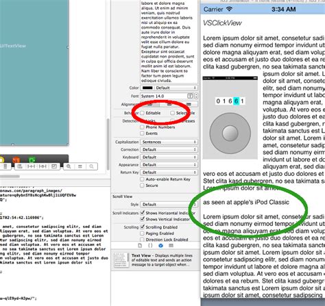 Objective C Newlines In Ios Uitextview Breaking Text Kit Exclusion Zone Wrapping Stack