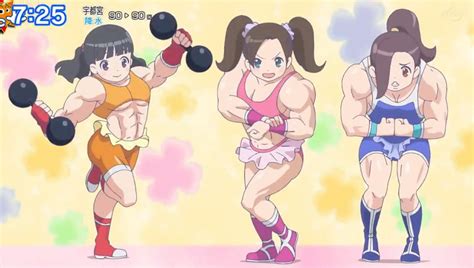 Chibi Muscle Girls By Kikichewi On Deviantart