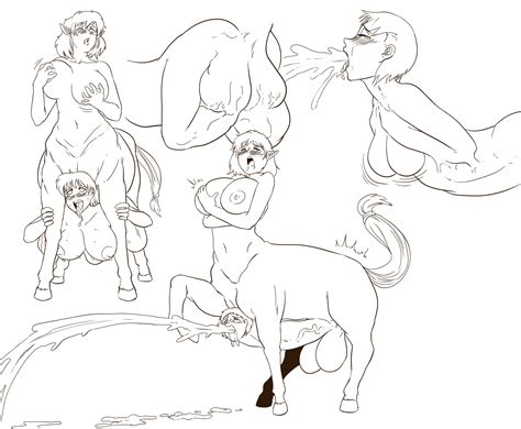 Rule 34 Centaur Centauress Cock Transformation Female Fusing Futa On