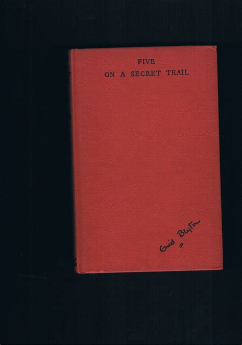 Five On A Secret Trail Illustrations By Eileen Soper By Enid Blyton Gut Pappe 1956 Ea