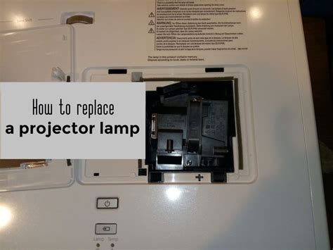 DIY Guide How To Replace Projector Lamp Bulb