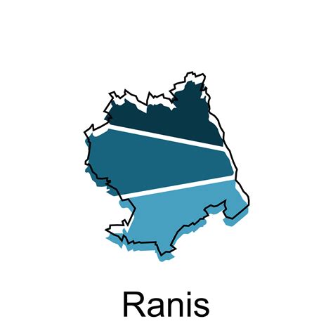 Map Of Rain Modern With Outline Style Vector Design World Map International Vector Template