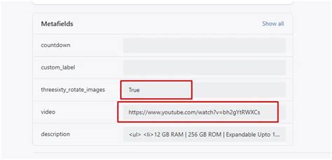 Shopify How To Add Video 360 Gallery 3d Cube With Products Templatetrip Help