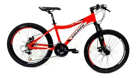 Bicicleta Raleigh Scout Rodado 24 Discos Contino