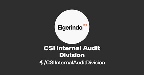 Csi Internal Audit Division Linktree