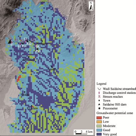 Groundwater Recharge Potential Areas Wri Water Recharge Index Download Scientific Diagram