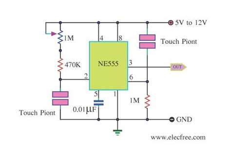 Simple 555 Pulse Generator Circuits Artofit